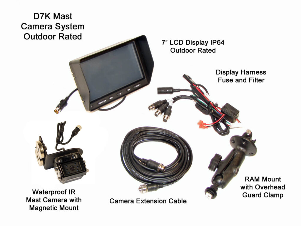 D7K Mast View Camera System - LIFTek
